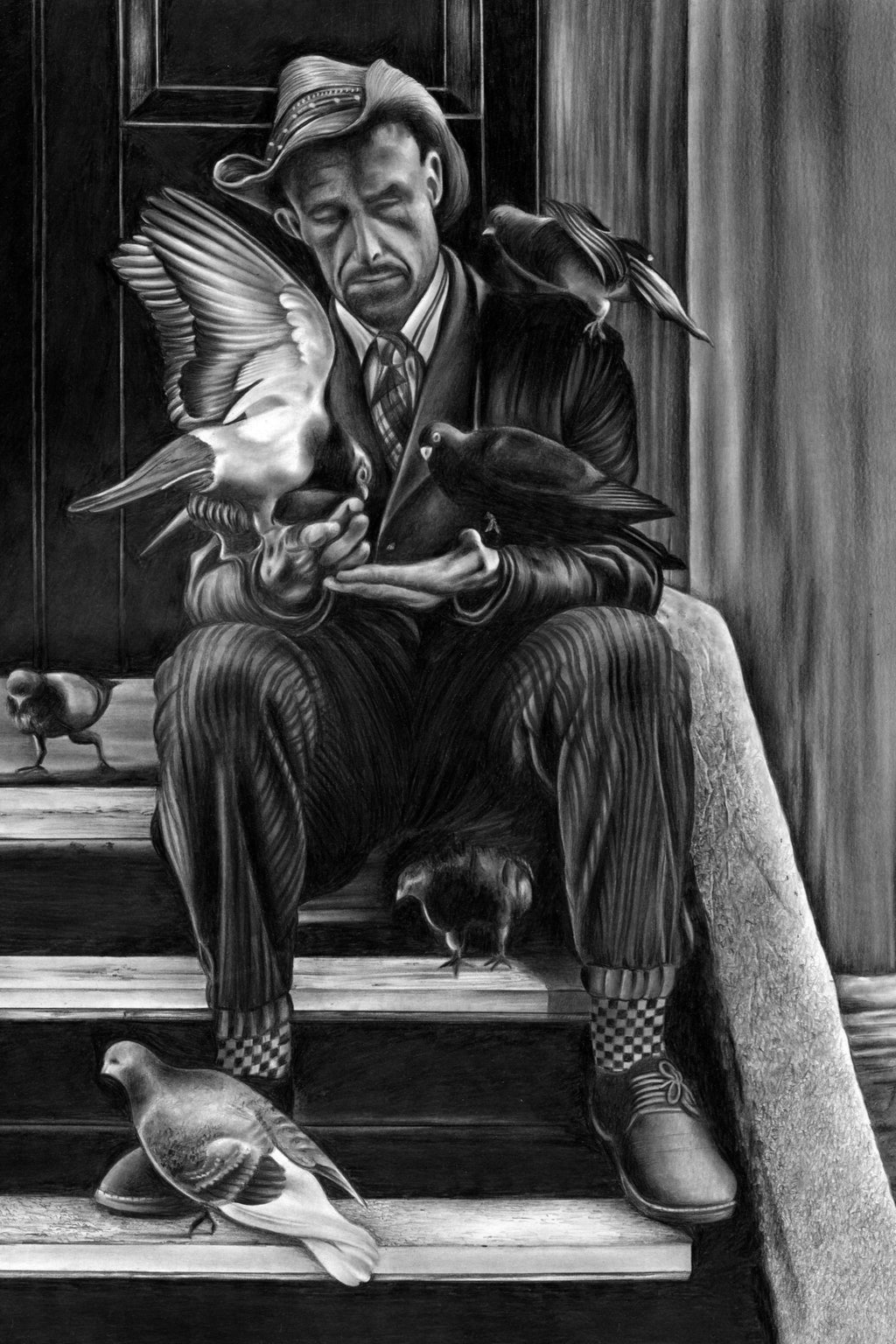 Feeding the Pigeons – Jerry Winick